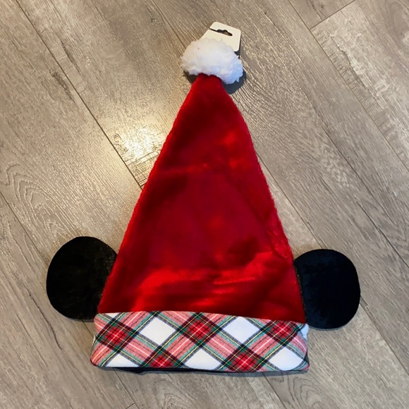Disney | Accessories | Disney Mickey Mouse Santa Hat | Poshmark